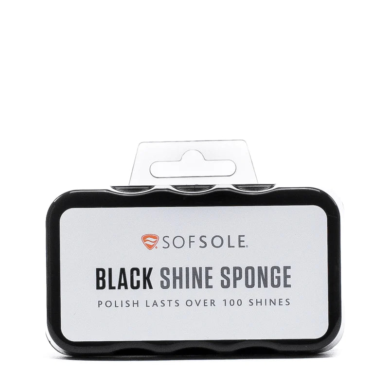 Sof Sole Black Shine Sponge – Tenni Moc's Shoe Store