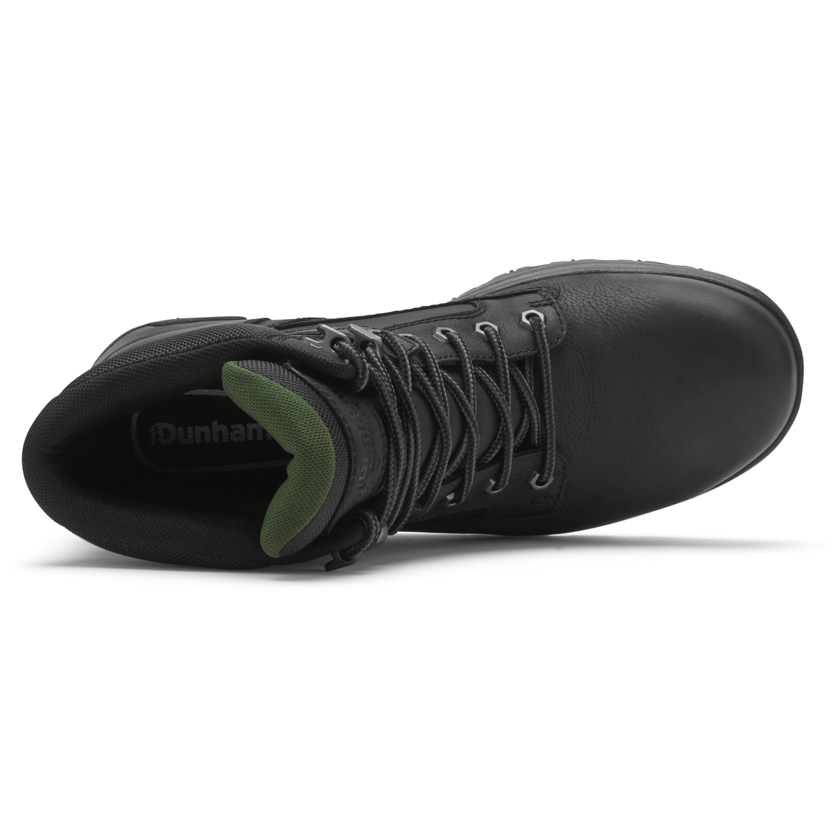 8000Works 6 Inch Safety Toe Boot 6E Width in Black – Tenni Moc's Shoe Store